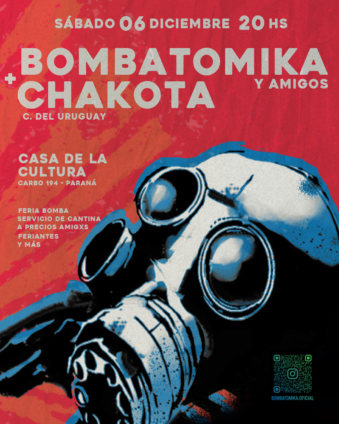 Punk de dos orillas: Bombatomika y Chakota en vivo - Bicho Ciudad Rock